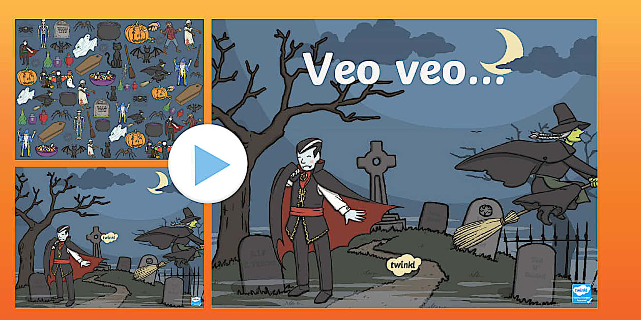 Juego interactivo: Veo veo … Halloween (teacher made)