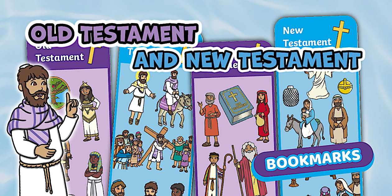 Old Testament and New Testament Bookmarks (Teacher-Made)