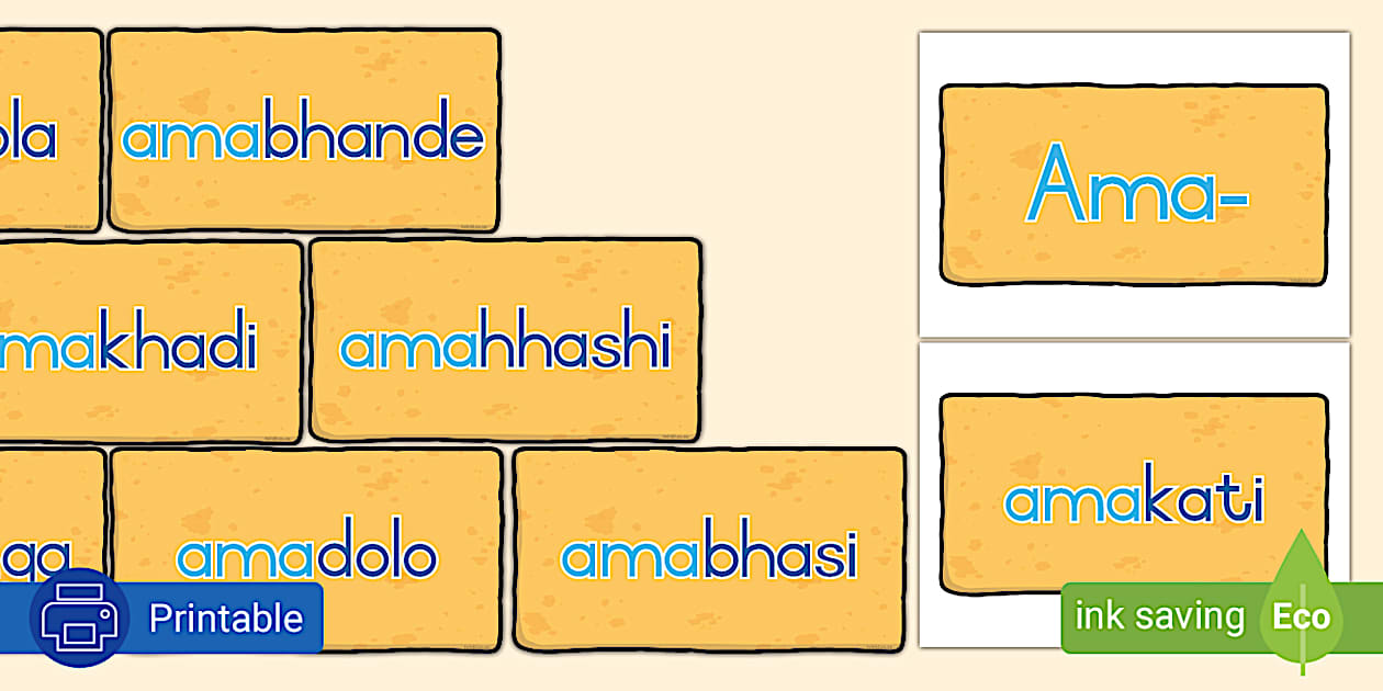 Imisindo yebanga loku-1: Ukwengeza 'ama-' Amakhadi Odonga Lwamagama