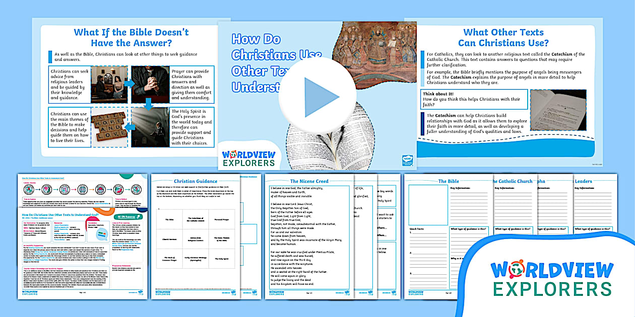 RE: The Bible: UKS2 Additional Lesson 1 (teacher made)