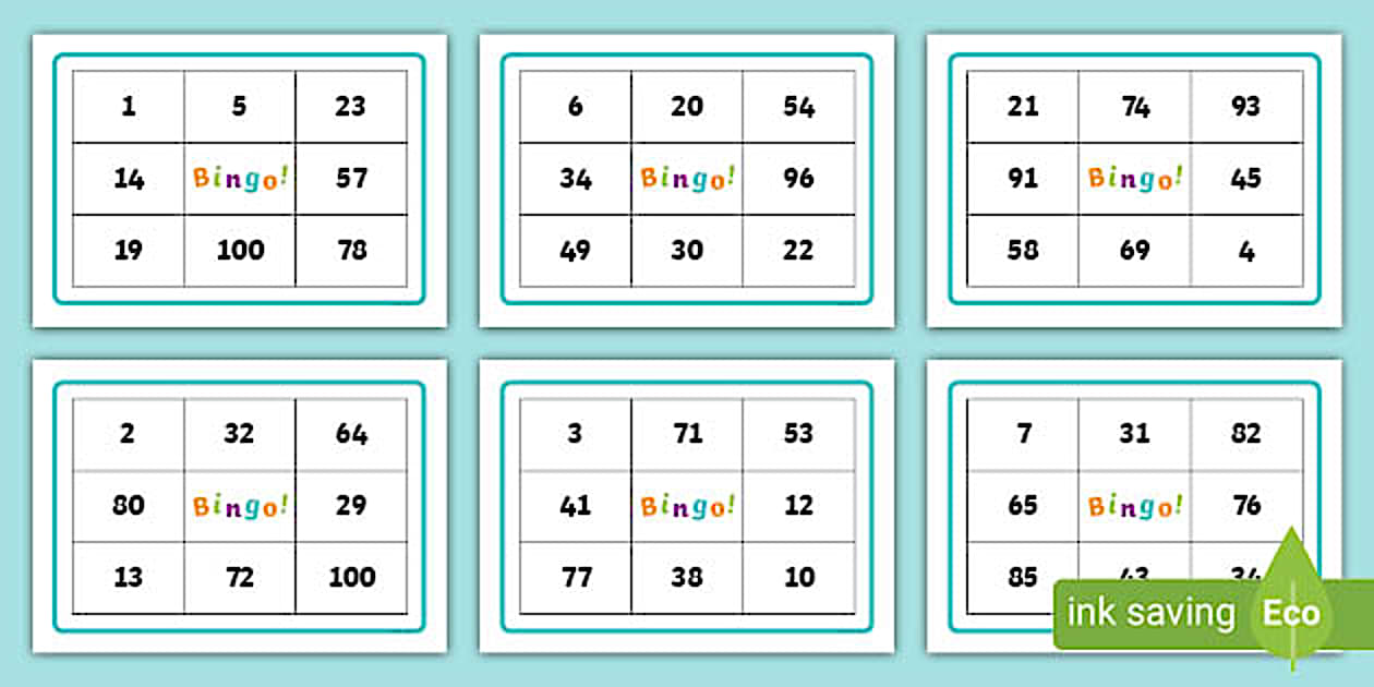 Editable 1-100 Bingo Game (teacher made) - Twinkl
