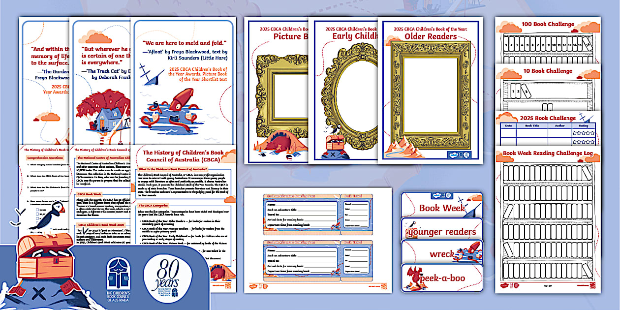 FREE! - CBCA Book Week Display Pack - Events - English