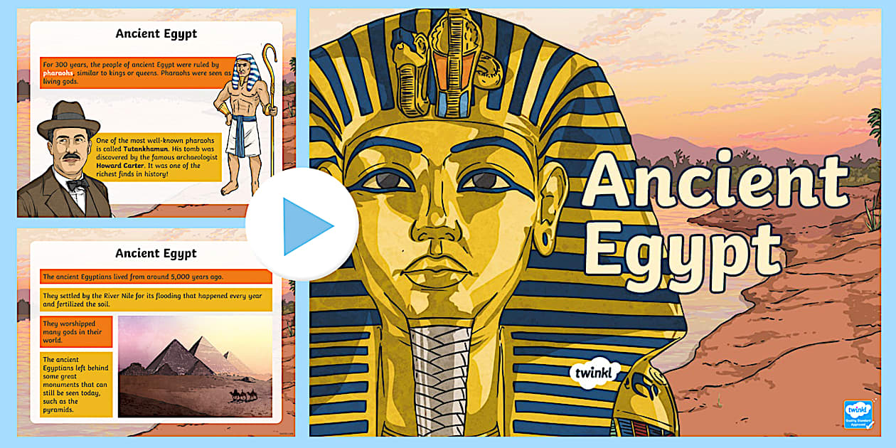 Ancient Egypt PowerPoint for 3rd-5th Grade (Teacher-Made)