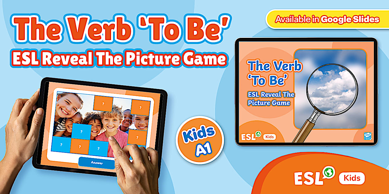 ESL To Be: Reveal the Picture Game