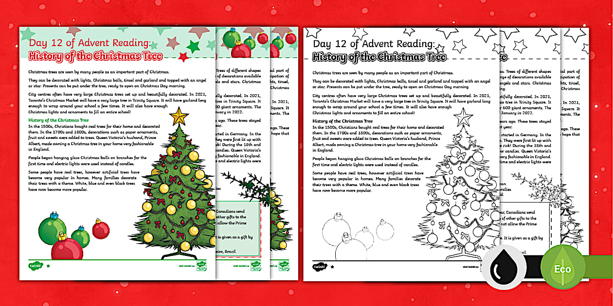 Day 12 of Advent Reading: History of the Christmas Tree