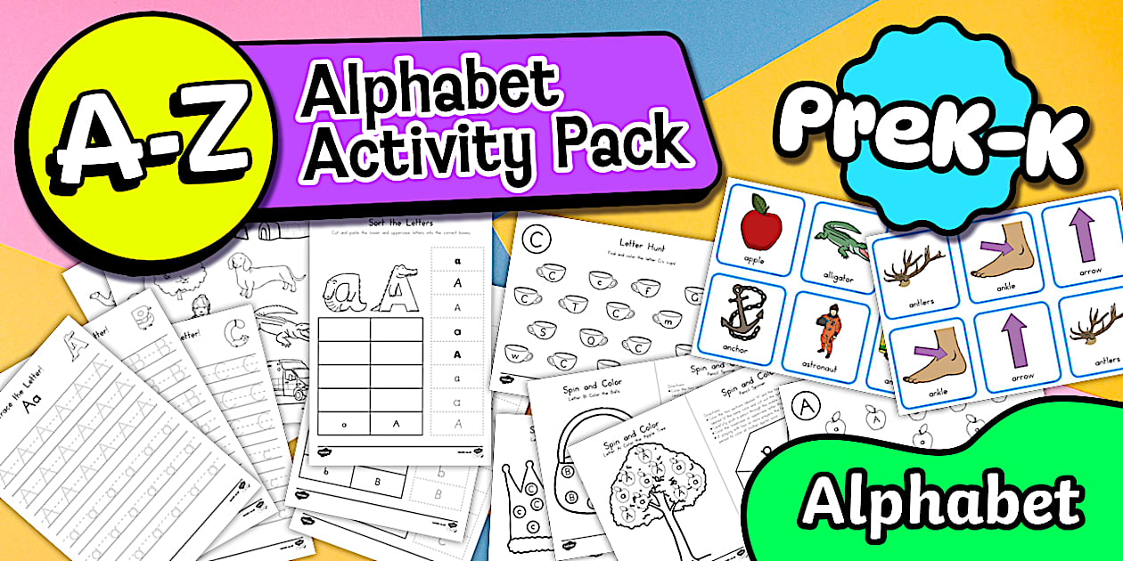 Alphabet Activities Worksheets | ELA | Twinkl USA