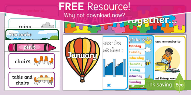 FREE! - Back To School Classroom Display Pack - Essentials