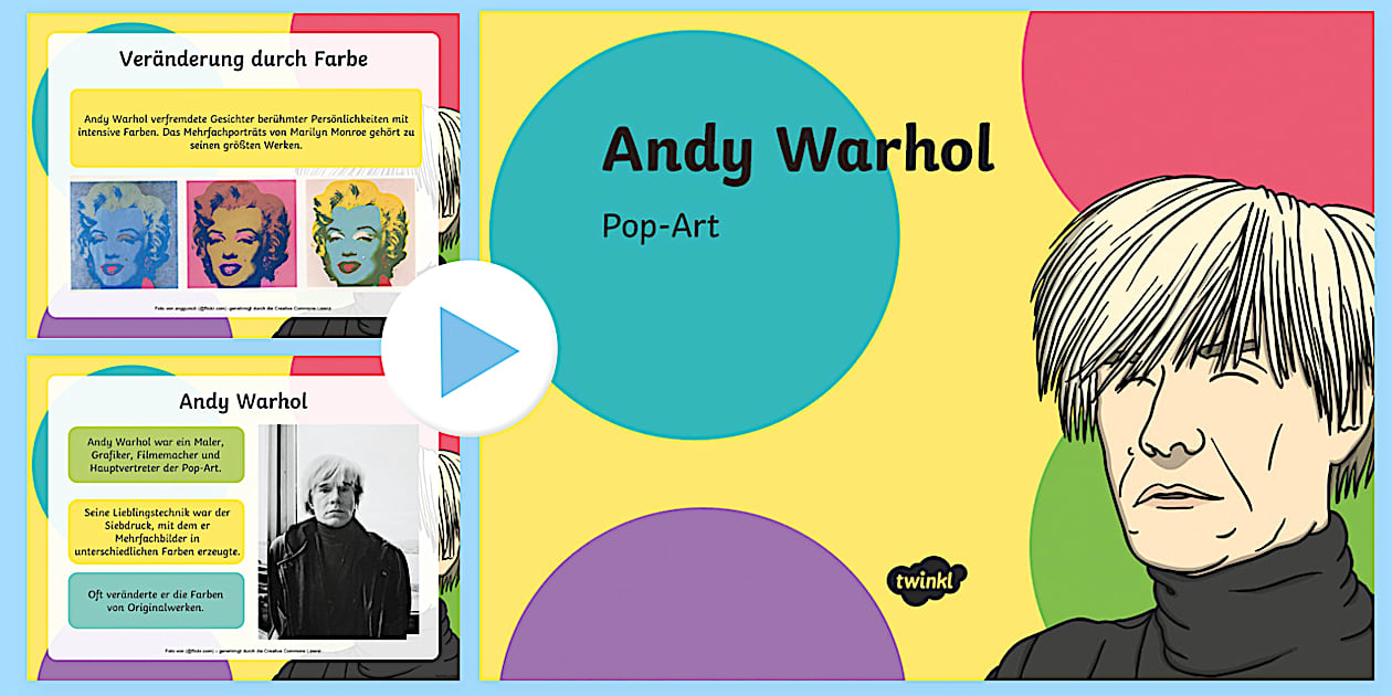 Andy Warhol PowerPoint Präsentation