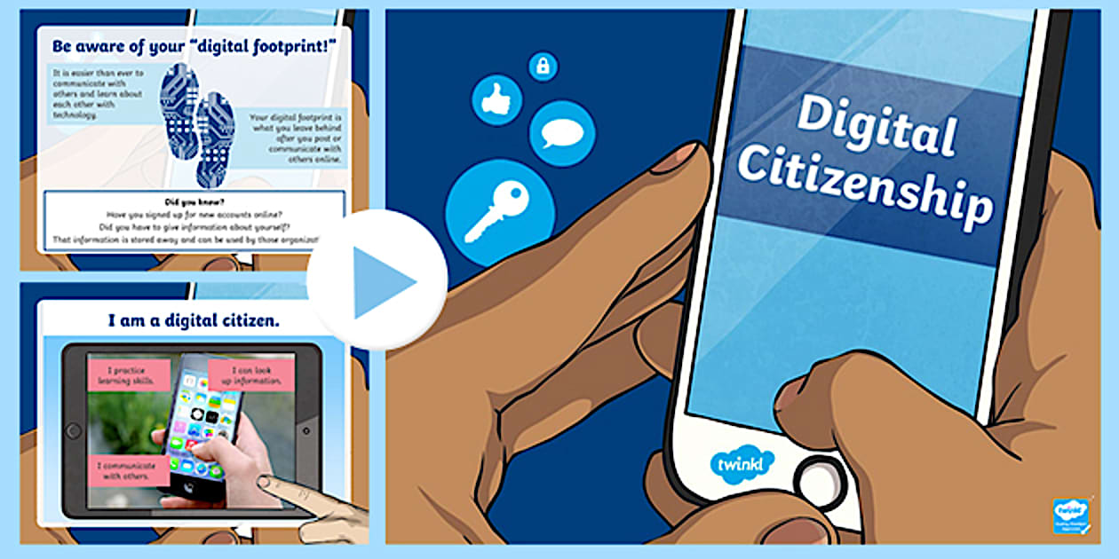 Digital Citizenship for Students PowerPoint | Twinkl USA