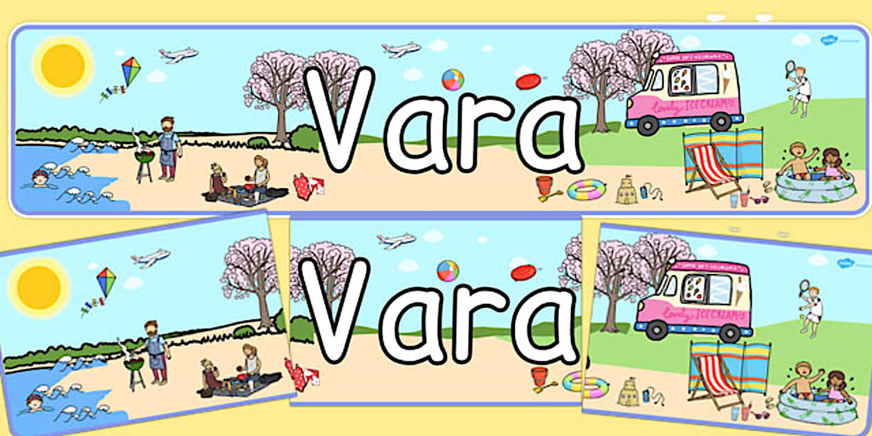 Vara - Banner (ティーチャーメイド) - Twinkl