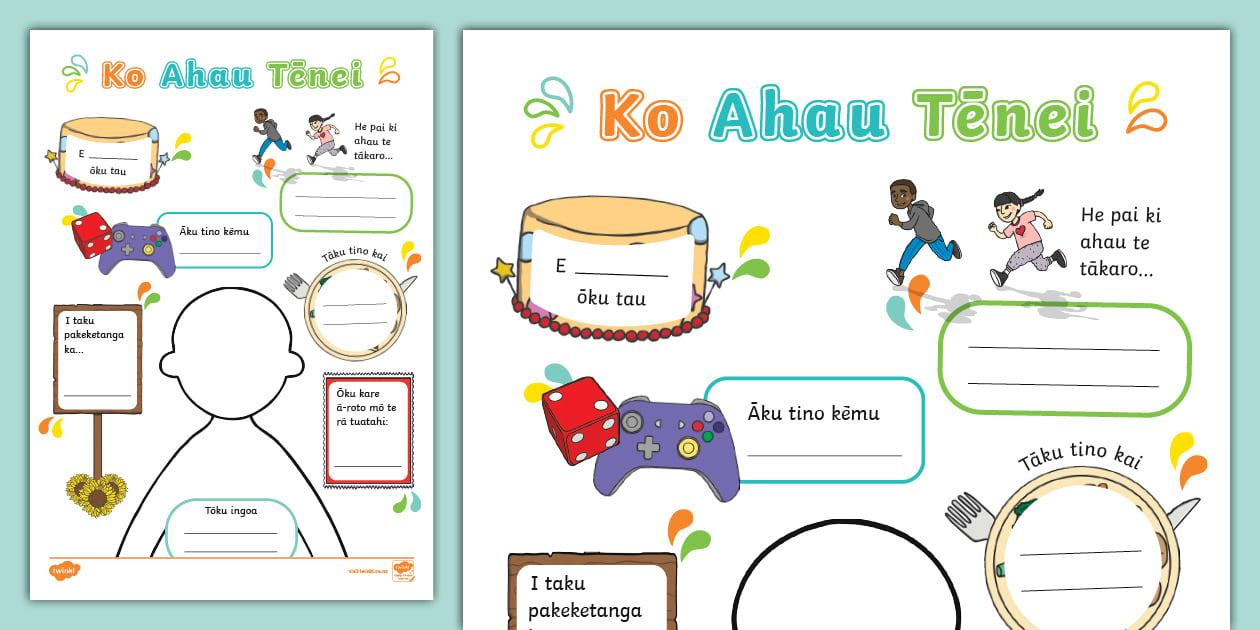 Ko Ahau (teacher made) - Twinkl