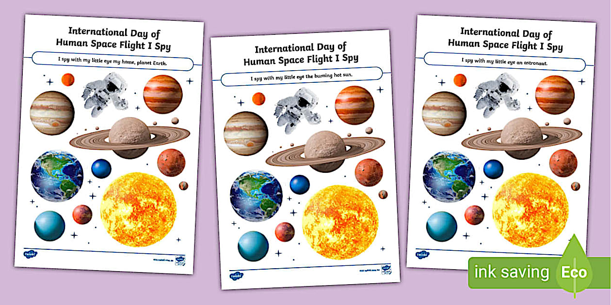 International Day of Human Space Flight I Spy