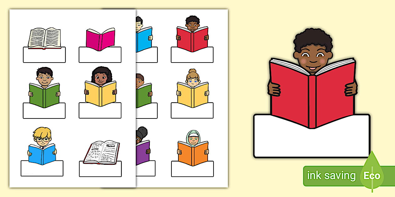 👉 Free Editable Book Labels | Literacy | Primary Classes