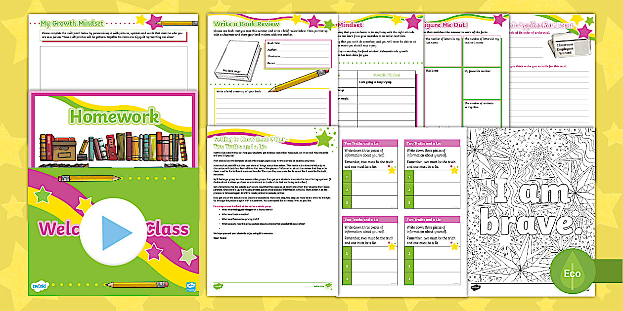 Intermediate Back to School Ultimate Pack