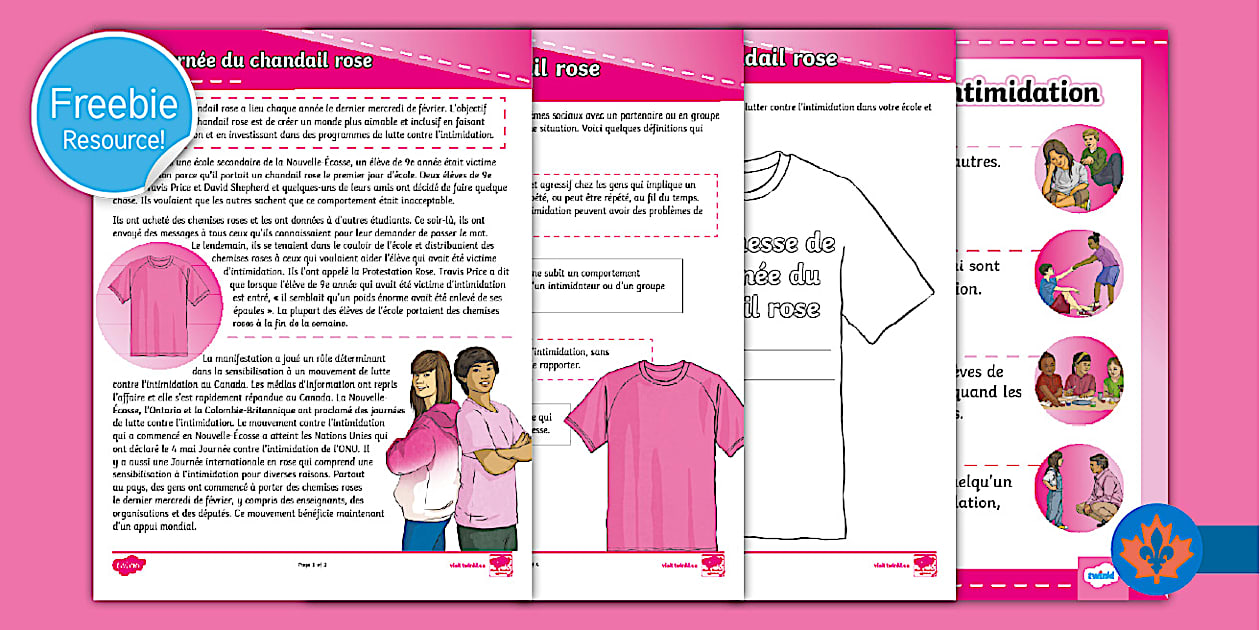 FREE! - Activité sur l'intimidation | Twinkl (teacher made)