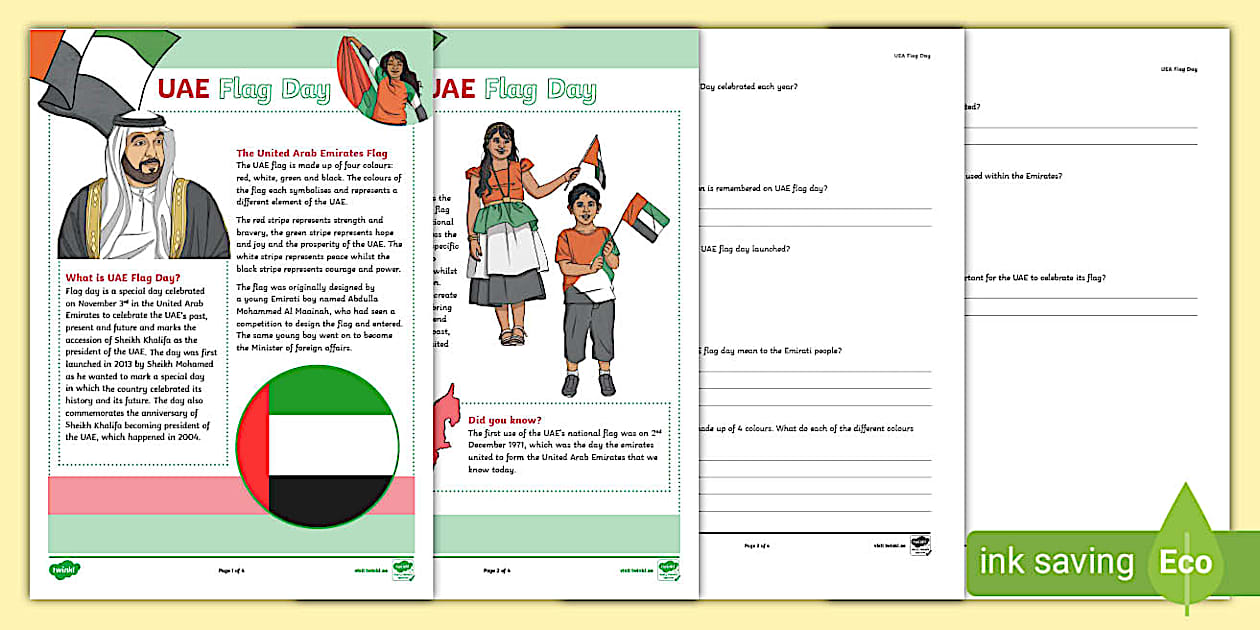 Flag Day Reading Comprehension (teacher made) - Twinkl