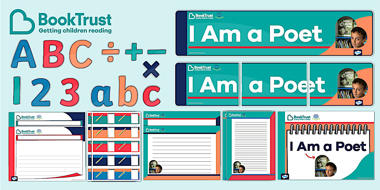 FREE! - I Am a Poet Display Materials Pack (teacher made)