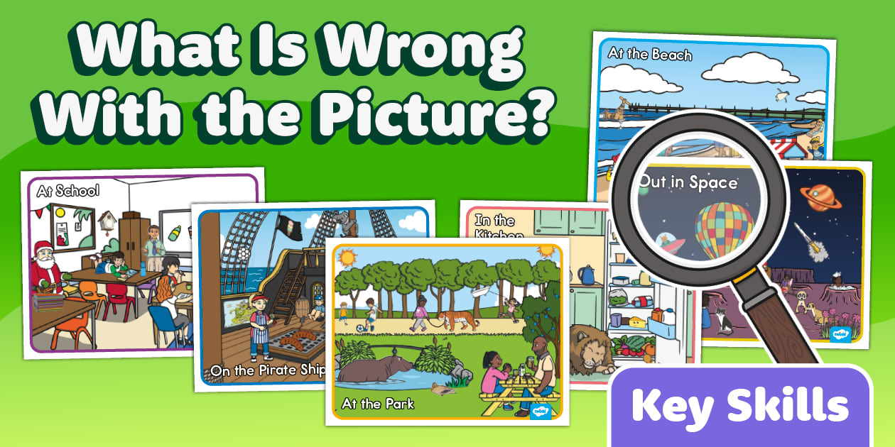 What Is Wrong with the Picture? Challenge Cards