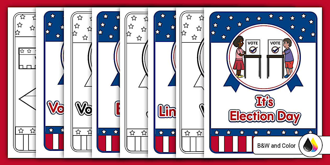 Election Day Voting Booth Dramatic Play Posters - Twinkl