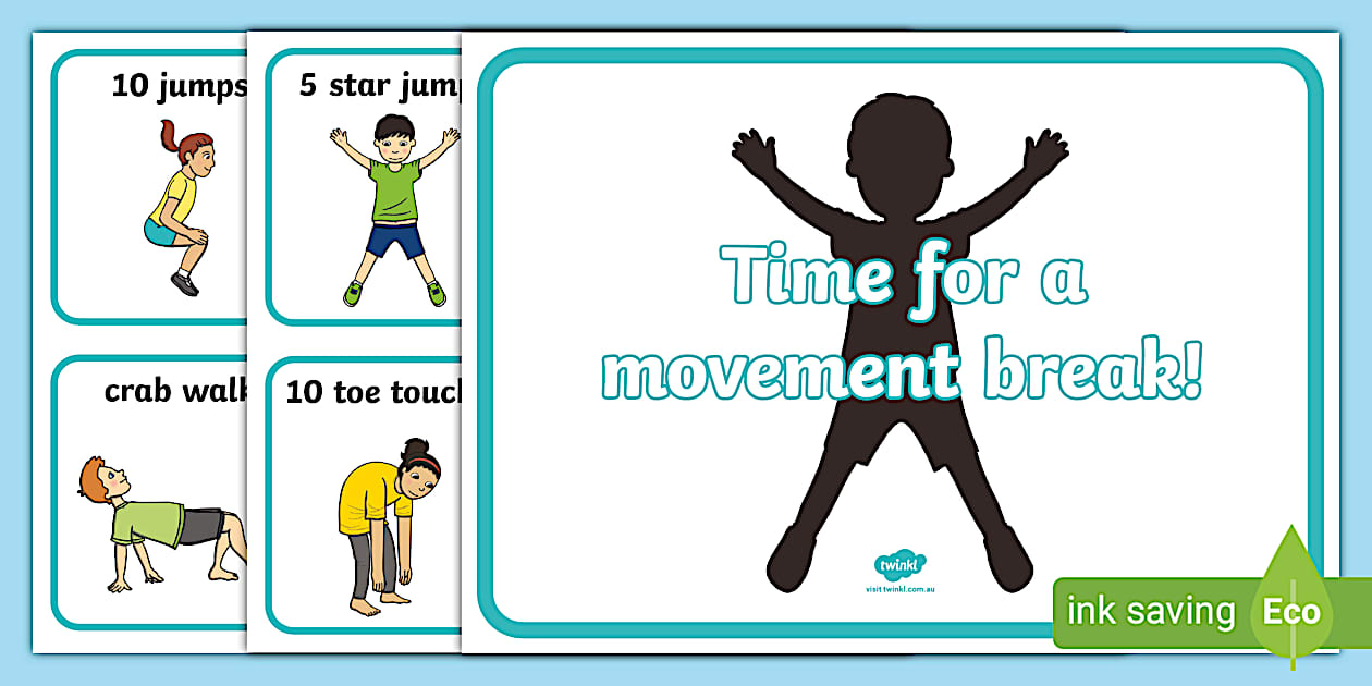 Movement Break Cards | Classroom Management | Twinkl