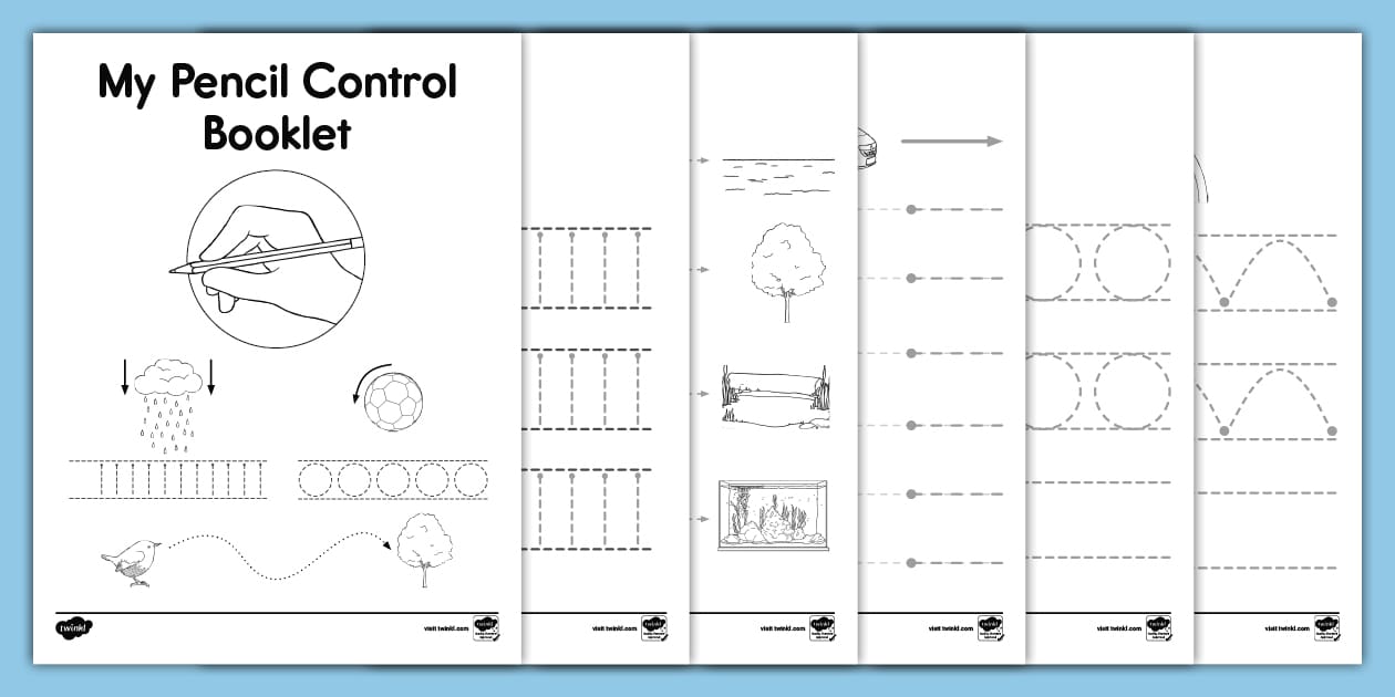 Pencil Control Workbook | Twinkl Philippines (teacher made)
