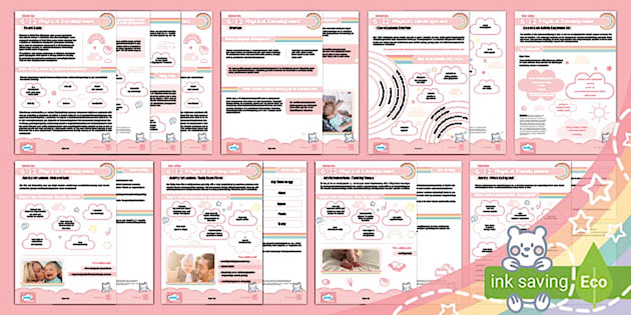 6-12 Months Physical Development Twinkl Tots Pack - Twinkl