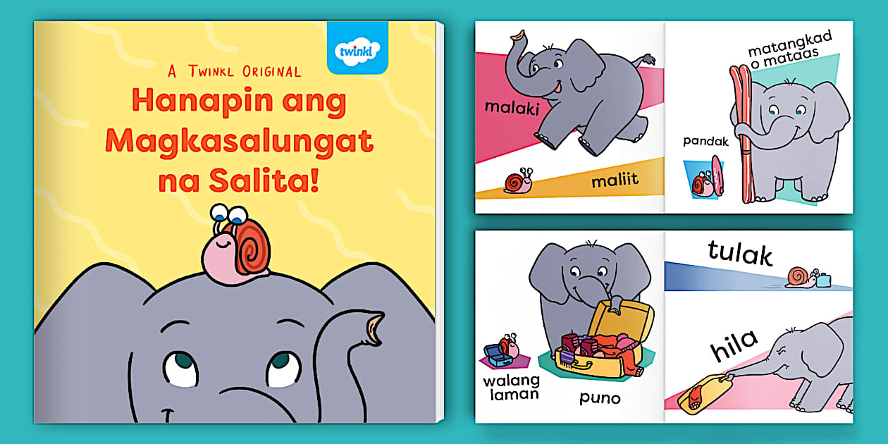 Hanapin ang Magkasalungat na Salita e-Book | Grade 1 | Twinkl