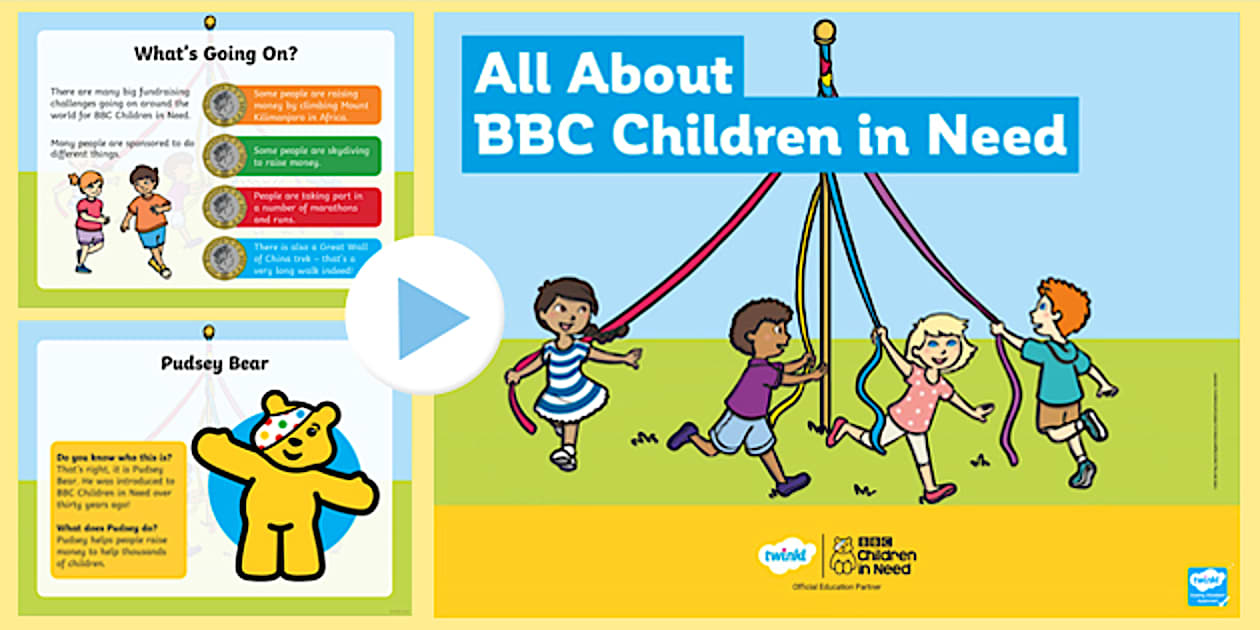 FREE! - BBC Children in Need KS1 PowerPoint | Twinkl
