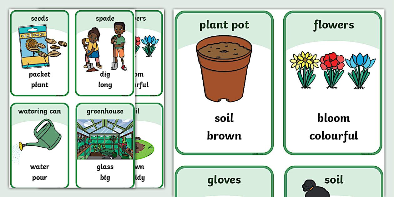 Gardening 'Leave it out!' Game (professor feito) - Twinkl