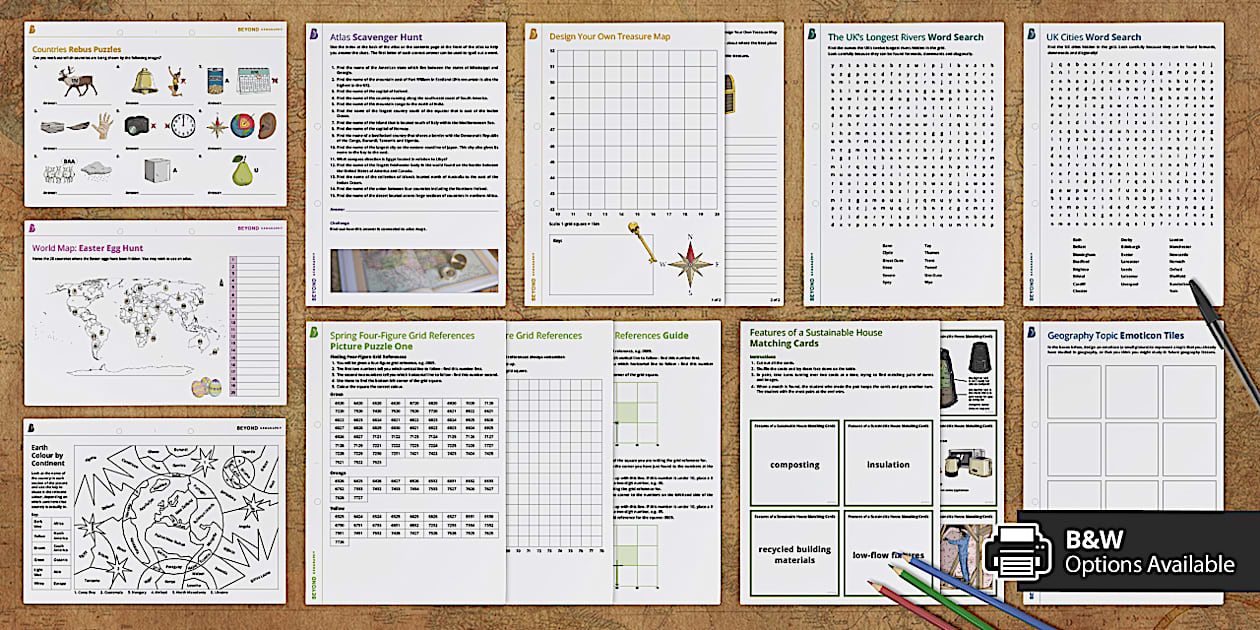 Geography Spring Form Time Pack | Beyond (Teacher-Made)