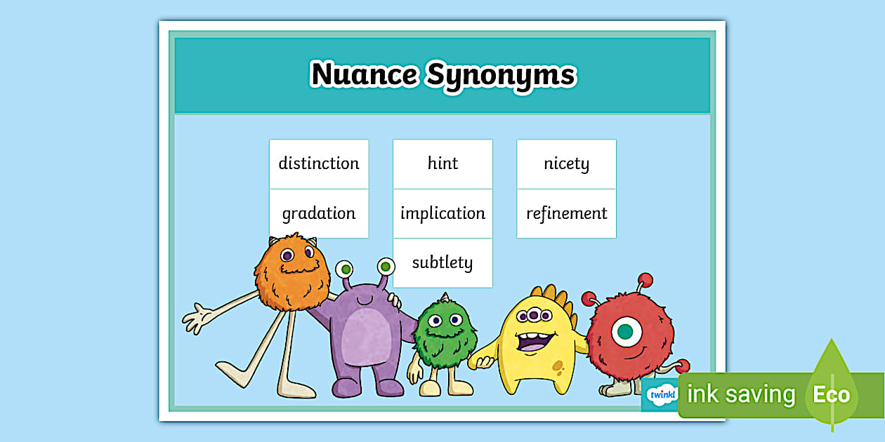 Nuance Synonyms Word Mat (teacher made) - Twinkl Nuance Synonyms Word Mat (teacher made) - Twinkl
