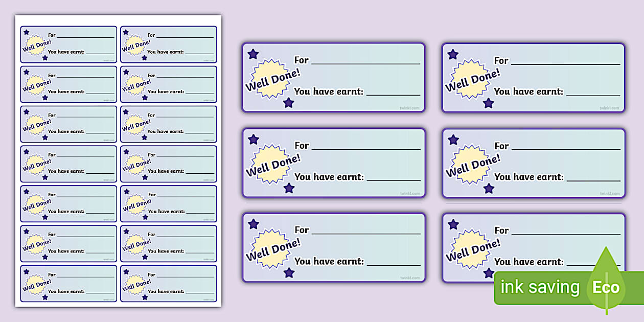 Reward Cards