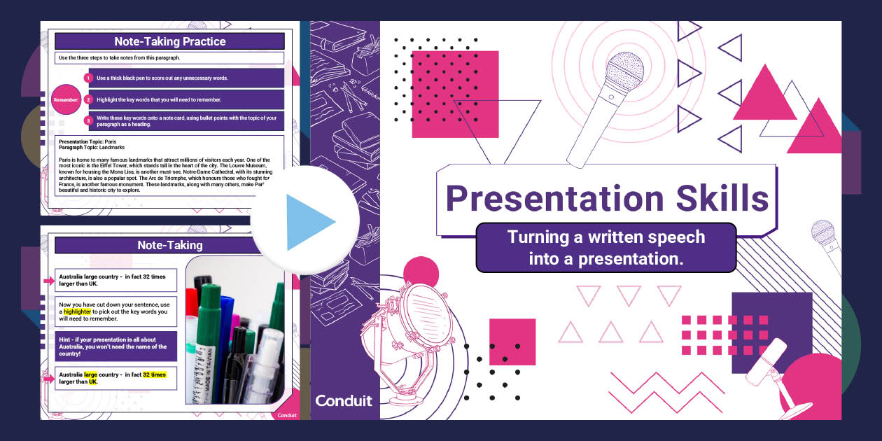 Presentation Skills (teacher made) - Twinkl