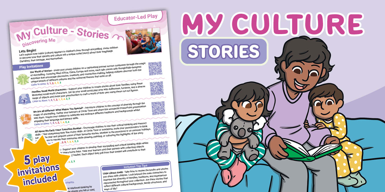 Discovering Me - My Culture: Stories Pack