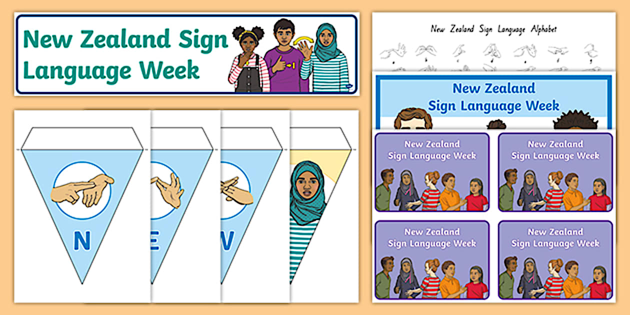 NZ Sign Language Resources | NZSL Week | New Zealand