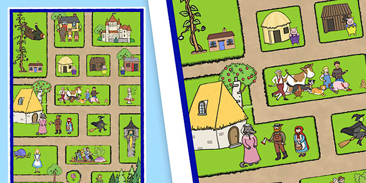 Fairy Tales Poster (teacher made) - Twinkl