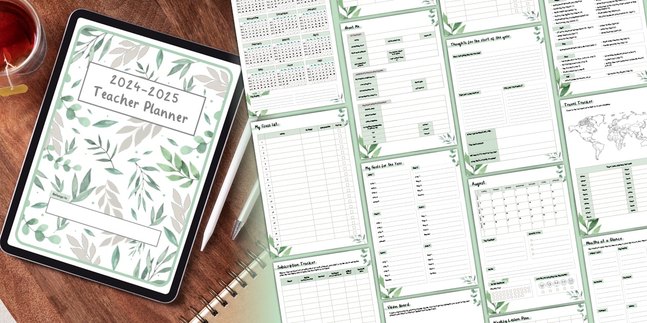 Ultimate Teacher Planner | 2024-2025 (Dated) - Organise Your School Year