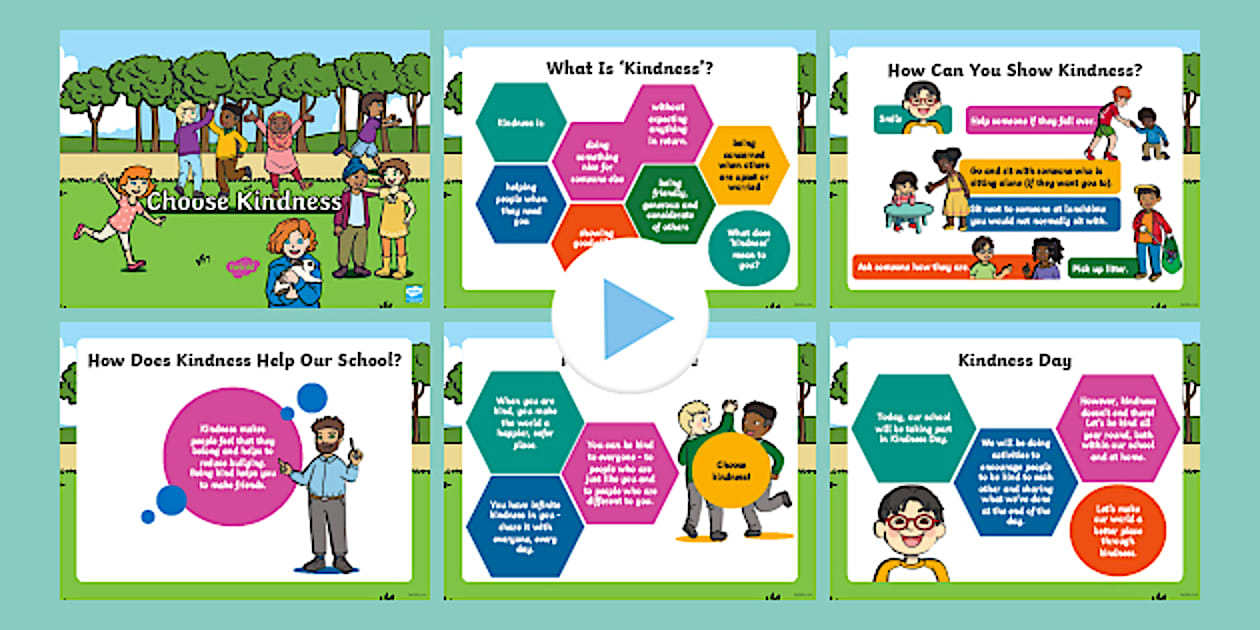 Kindness Day PowerPoint (Teacher-Made) - Twinkl