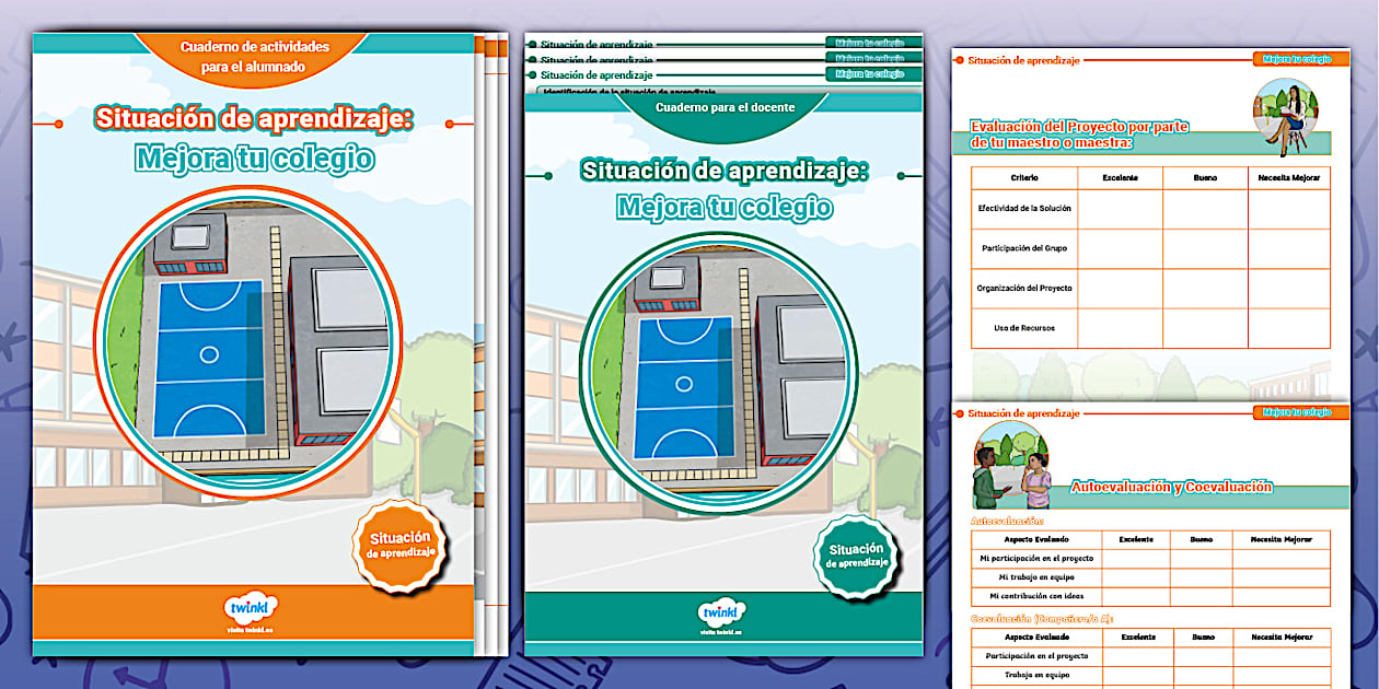 Situación de Aprendizaje: Mejora tu colegio - Twinkl