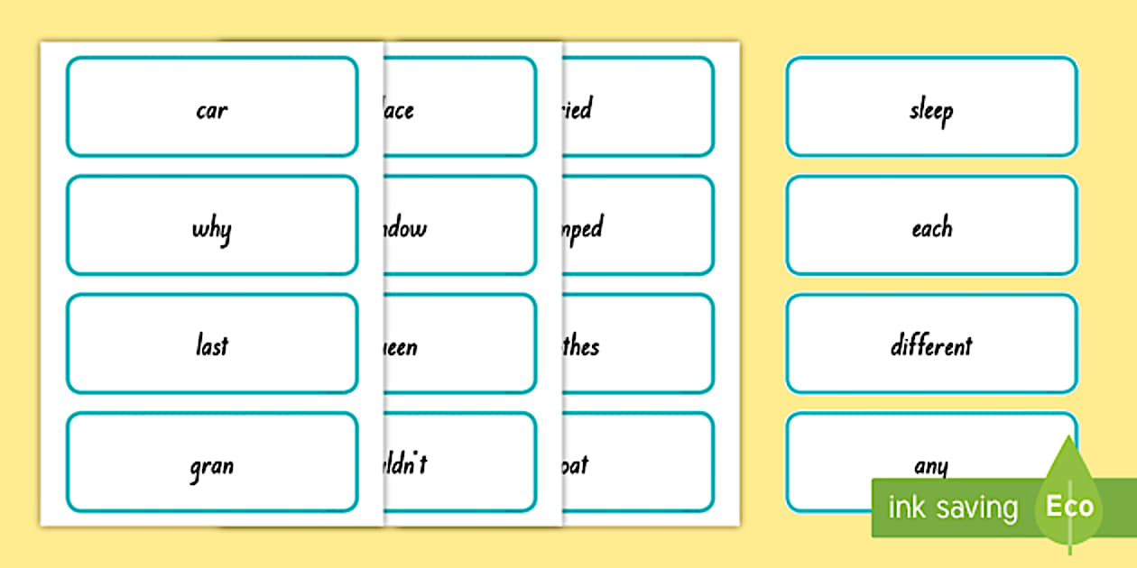 New Zealand Turquoise High Frequency Words (teacher made)