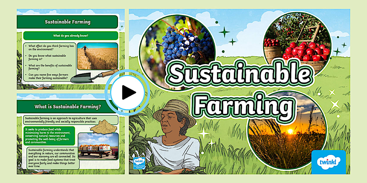 Sustainable Farming PowerPoint (STEM) (teacher made)