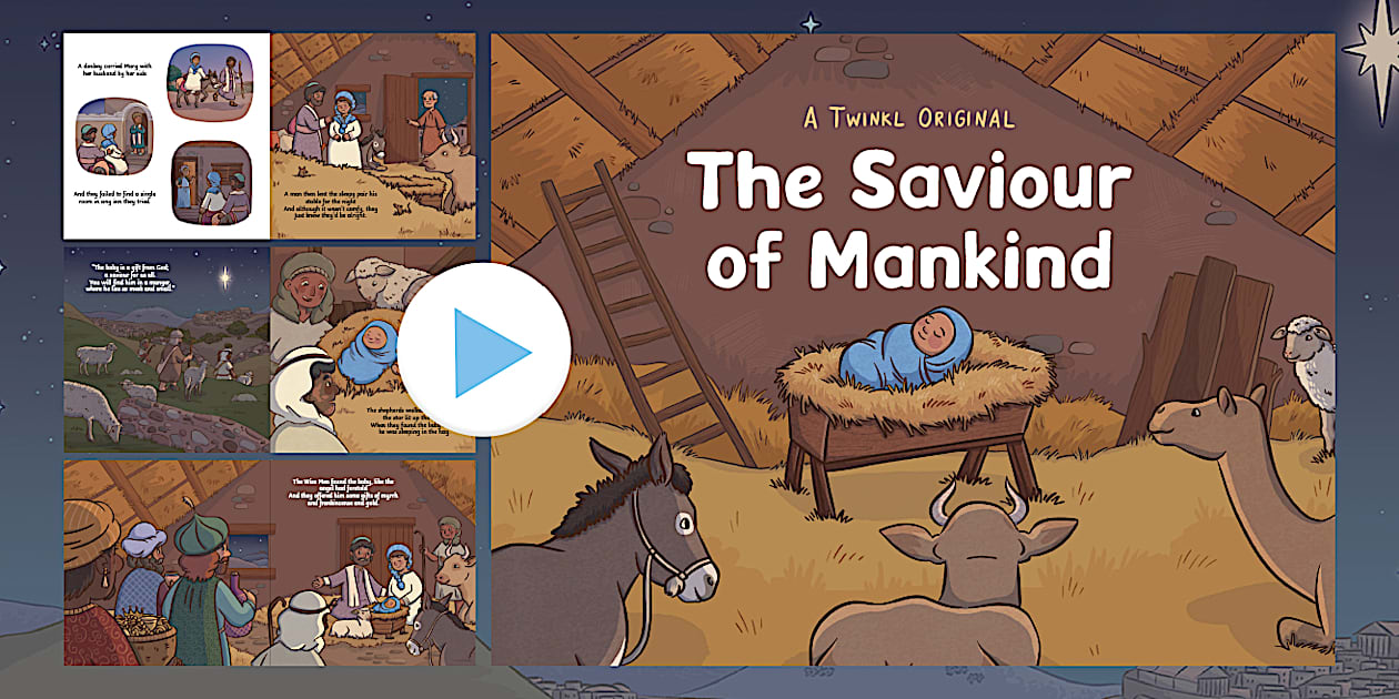 The Saviour of Mankind Story PowerPoint (teacher made)