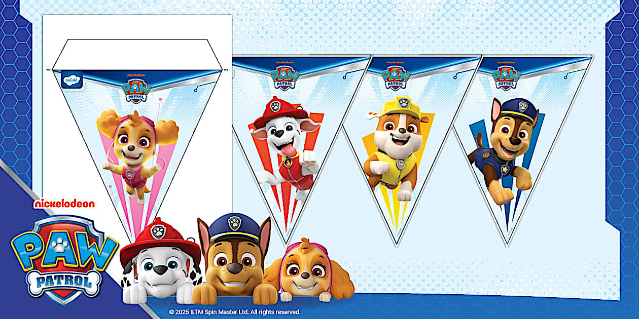 PAW Patrol Vlaggies