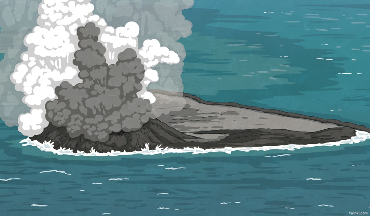 The World’s Newest Island - Twinkl NewsRoom - Twinkl