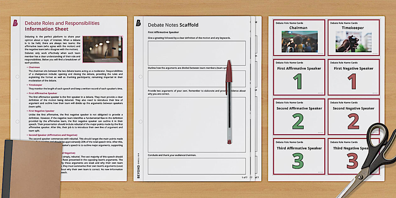 Classroom Debate Pack (teacher made) - Twinkl