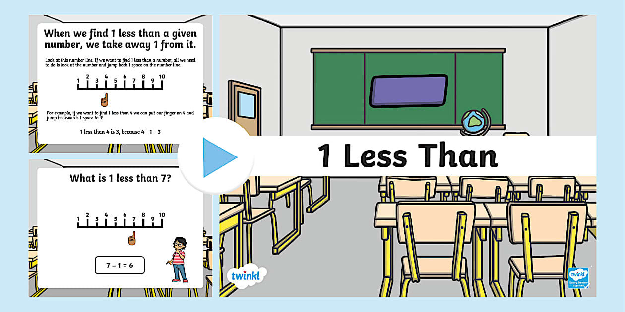 One Less Than PowerPoint (teacher made) - Twinkl