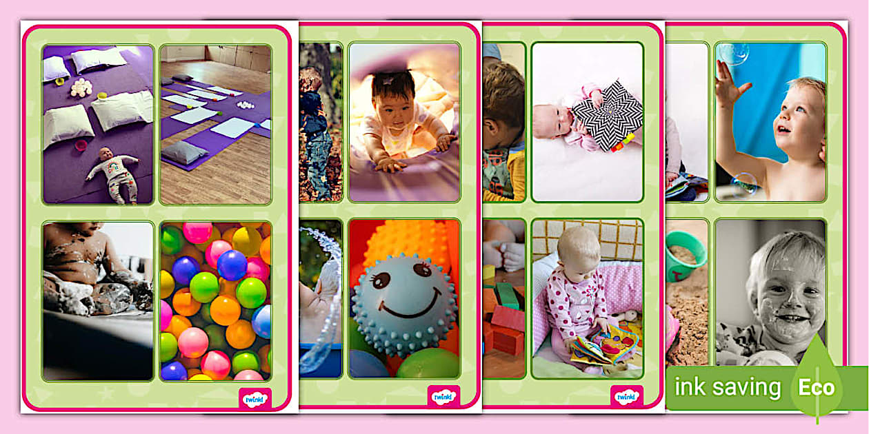 Sensory Play Display Posters (teacher made) - Twinkl