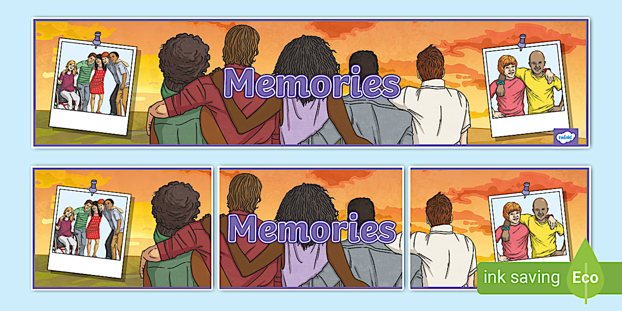 Memories Display Banner - Twinkl - KS2 (Teacher-Made)