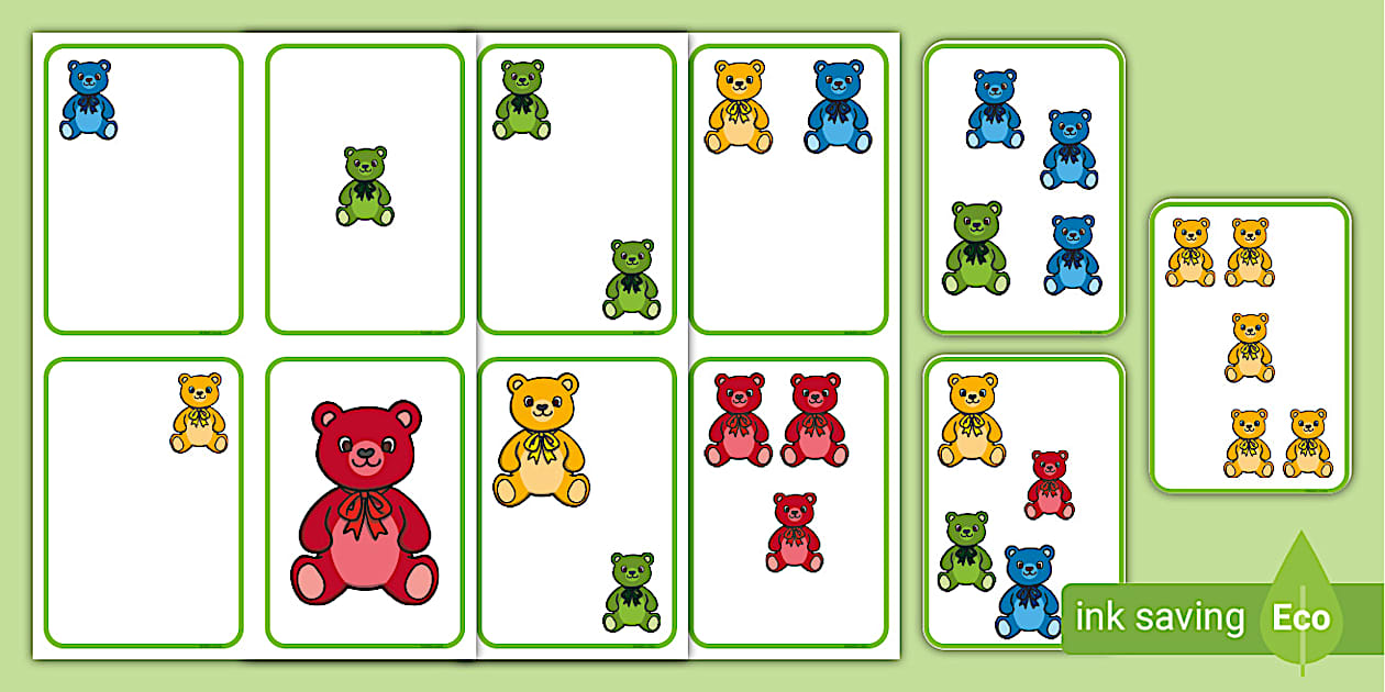 👉 Counting Bear Subitising Cards | Twinkl (teacher made)
