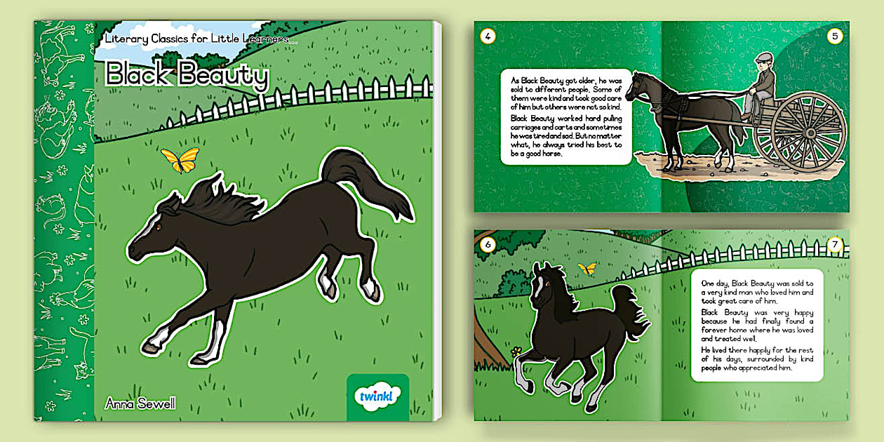 Children's Literature Black Beauty Summary | Book Boma
